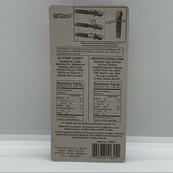 Marvel | Other | New Vintage Klik Marvel Ironman Smarties Candy ...